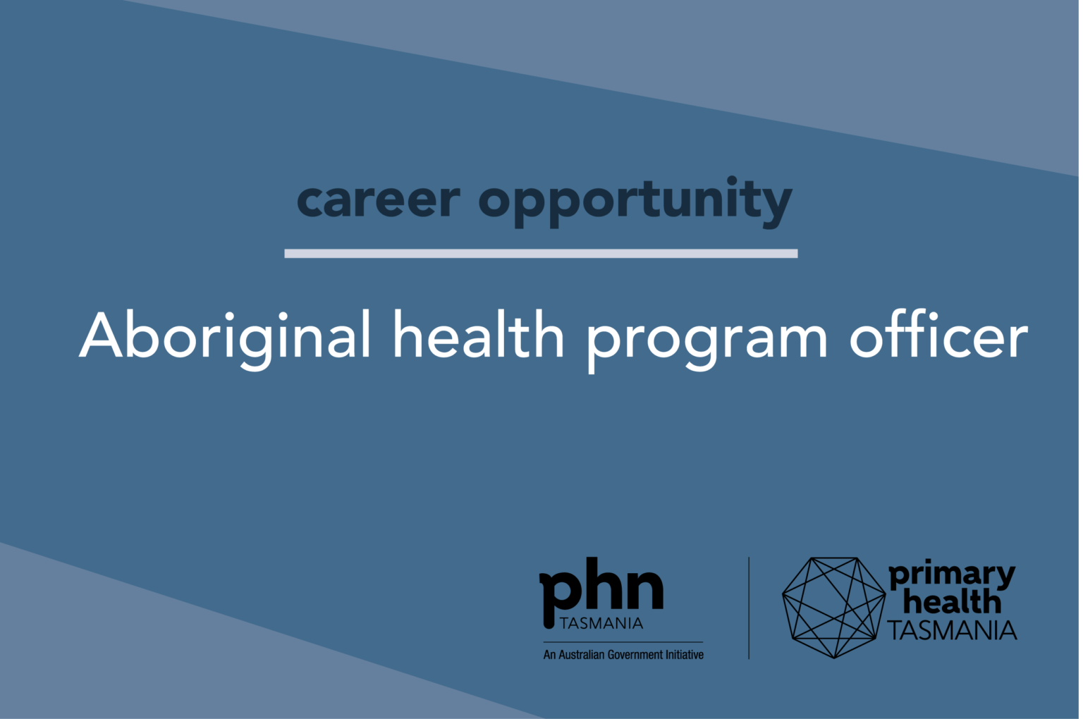 Career opportunity: Aboriginal health program officer - Primary Health ...